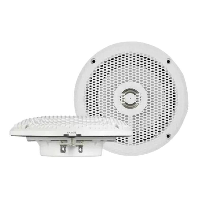 AXIS 5” 200W 2-Way 25mm Deep Ultra Slim Waterproof Marine Speaker White ...