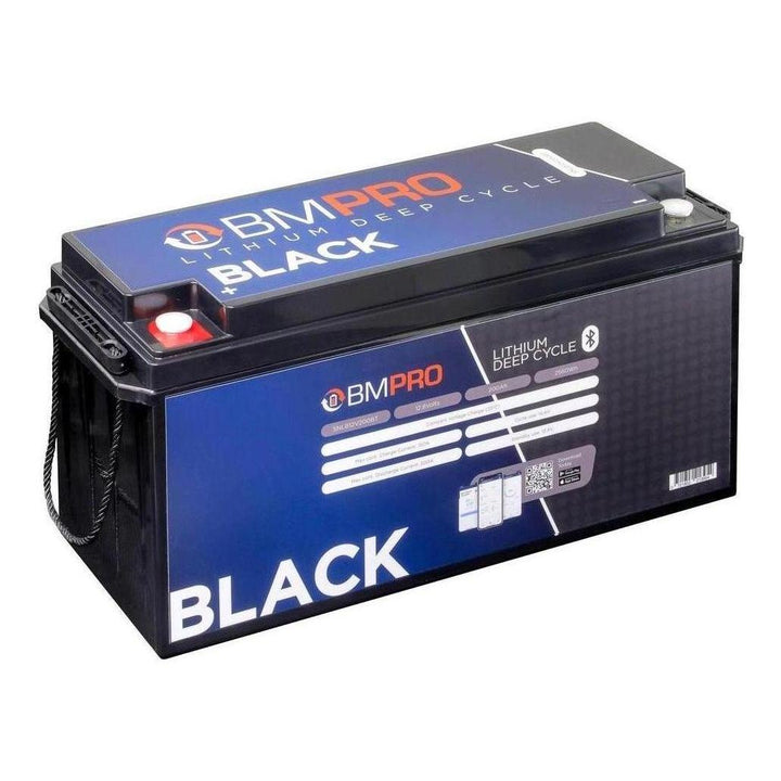 BMPRO Black Series 200AH Lithium Deep Cycle Battery – Caravan and ...