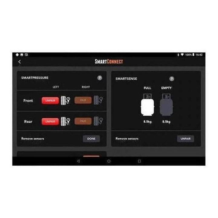 BMPRO Smart Connect Kit 1 x Gas / 1 x Temp / 2 x Tire Press Monitoring ...
