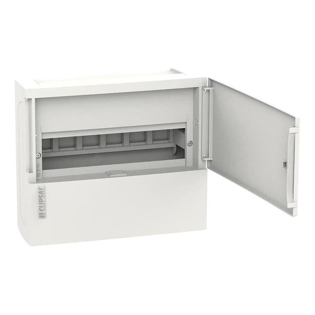 Clipsal RESI MAX Surface Mount 1 Row 8 Module Switchboard Enclosure ...