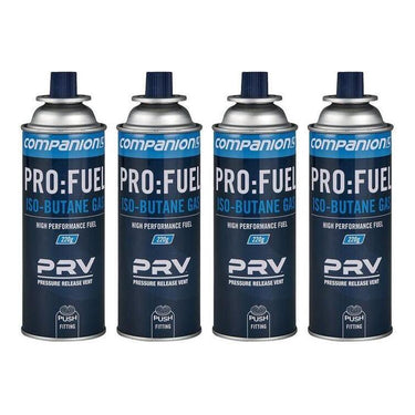Companion PRO FUEL Butane Gas Canister 220G - 4 Pack – Caravan and ...