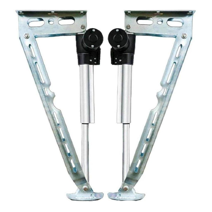 Electric 4 x Drop Down Stabilizer leg Corner Steadies 670mm Zinc ...