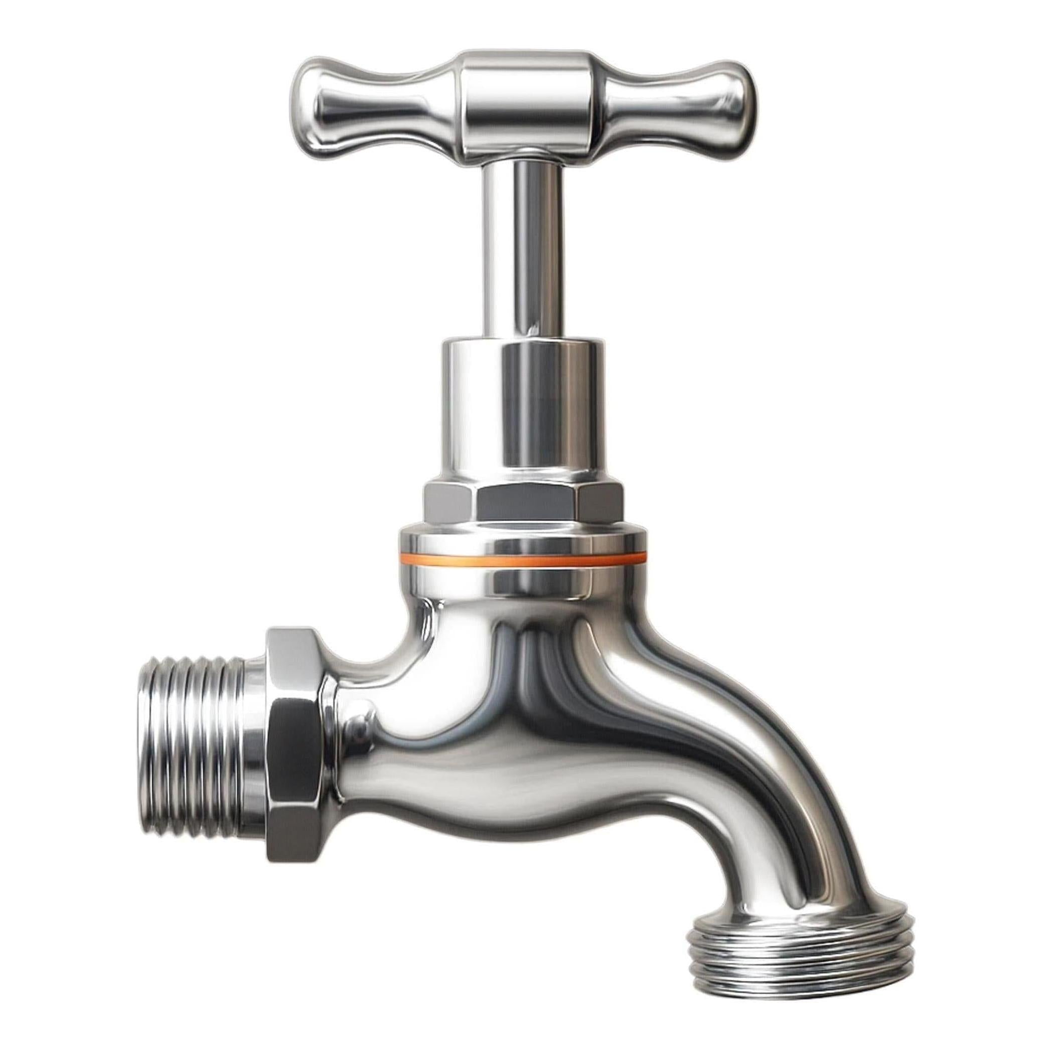 Finch Chrome Plated Tap - 1/2 " Male Thread – Caravan and Camping Aus