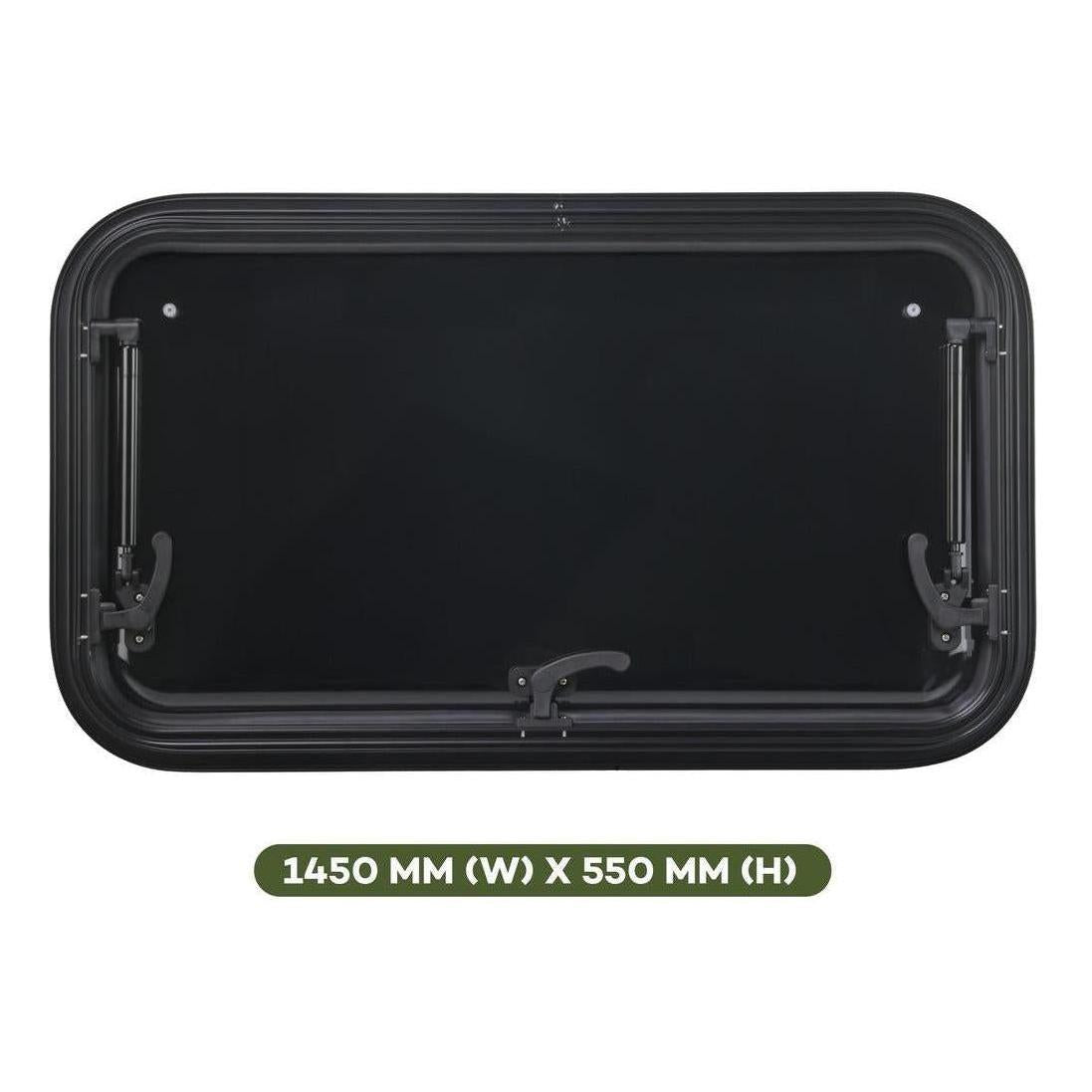 Finch European Design Aluminium Window 1450mm x 550mm – Caravan and ...