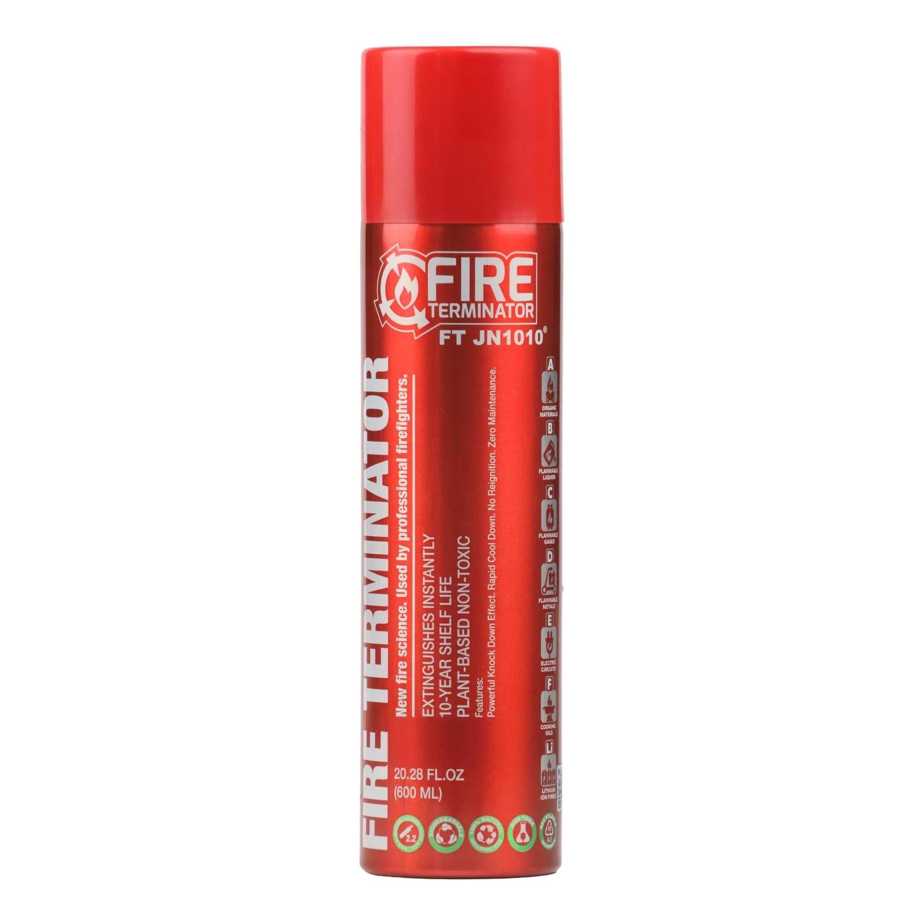 Fire Terminator Fire Retardant Extinguisher 600ML - Suits All Fire Inc ...