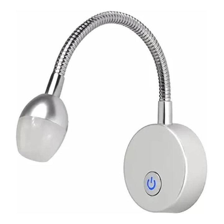 Iluma 12V Reading Flexible Light With Touch On / Off Blue Light Switch ...