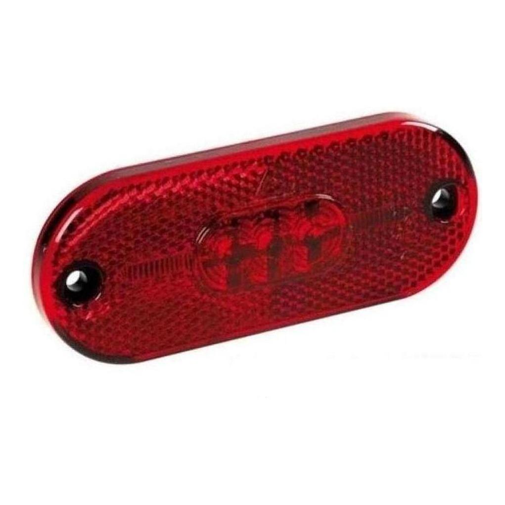 Iluma 12V Red LED Rear End Outline Marker & Reflector Red – Caravan and ...