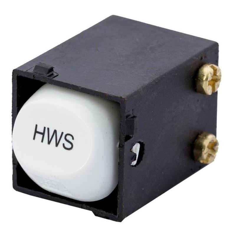 Iluma 35A Double Pole Switch HWS Mechanism White – Caravan and Camping Aus