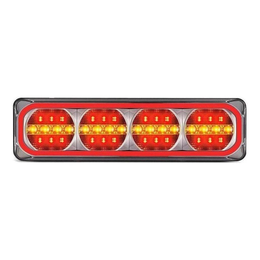 LED Autolamp 12/24V Stop/Tail/Sequential Indicator & Reflector ...